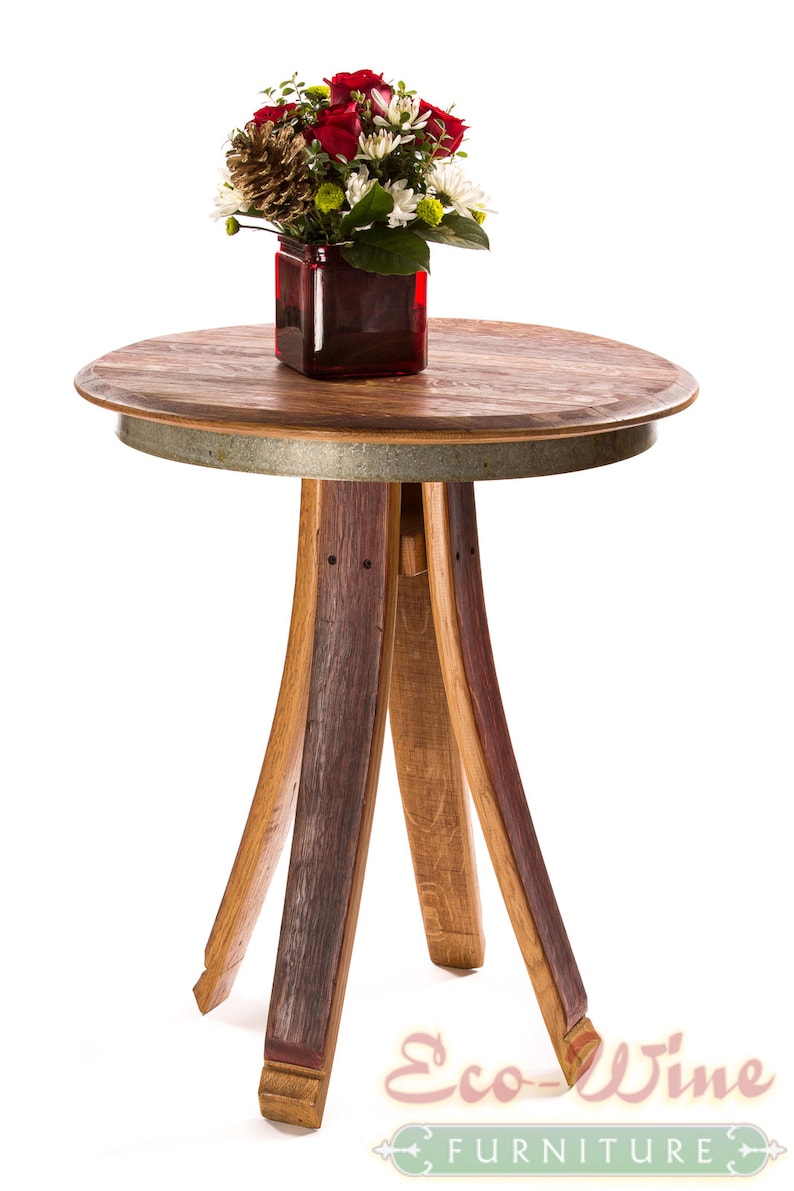 Wine Barrel Side Table - Etsy
