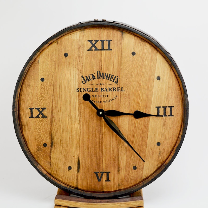 Whisky Barrel Clock - Etsy
