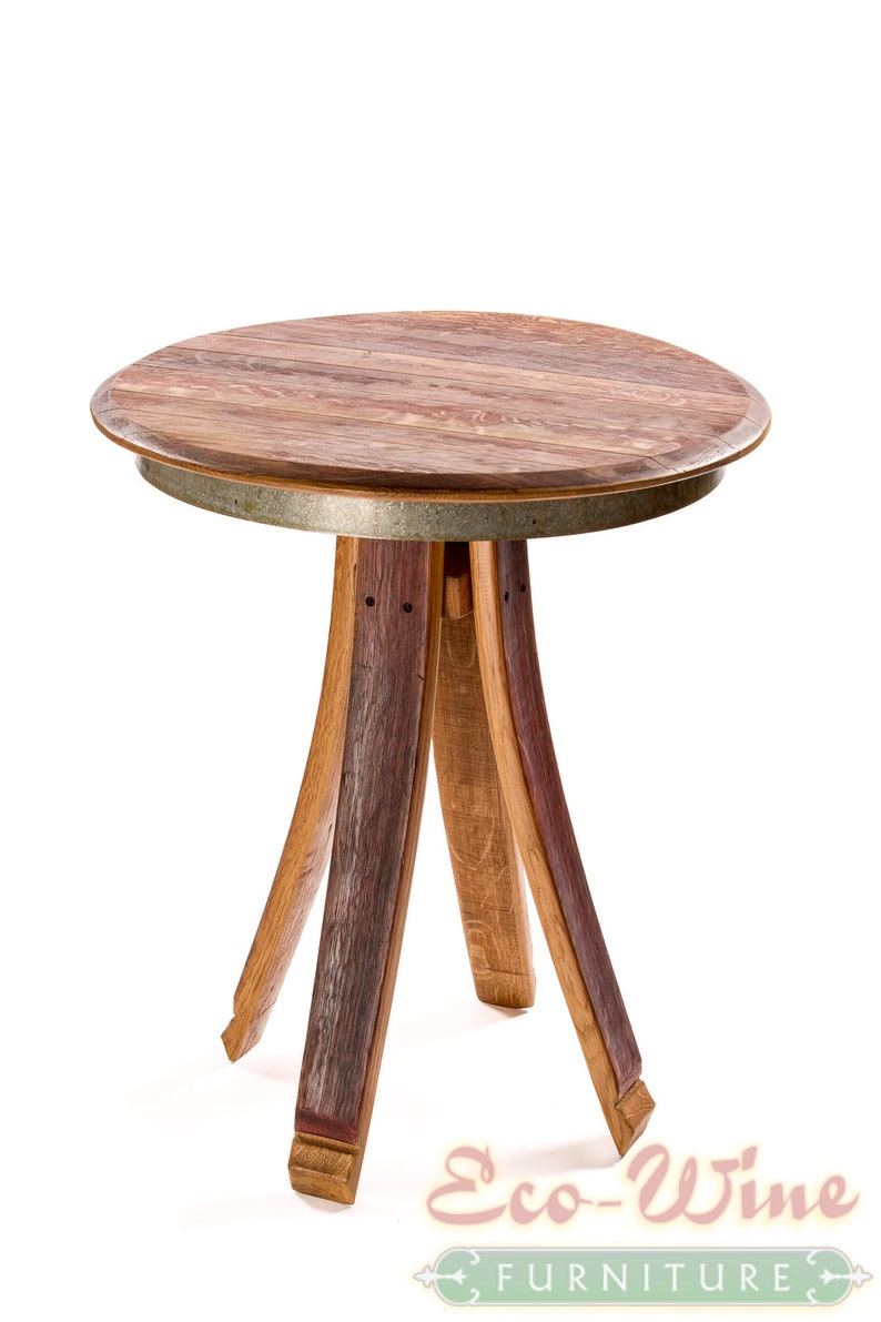 Wine Barrel Side Table - Etsy
