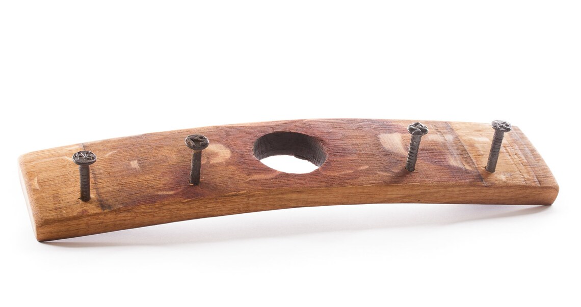Wine Barrel Stave Key Holder - Etsy