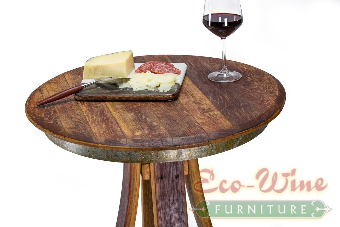 Wine Barrel Side Table - Etsy