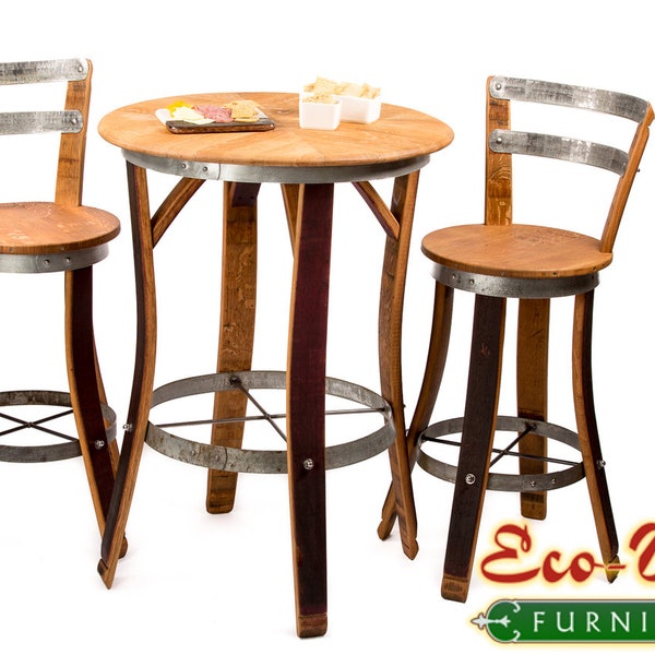 Rustic Bistro Table - Etsy