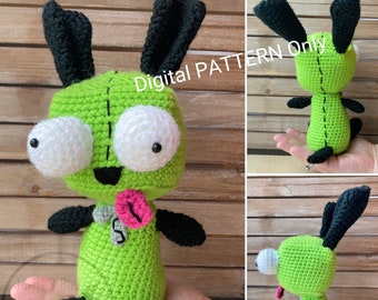 Invader Zim Pattern - Etsy
