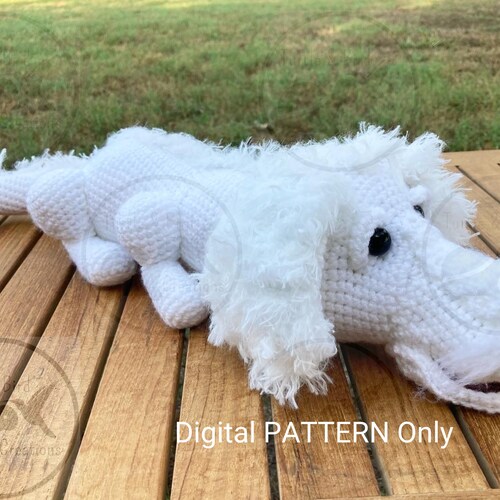 Crochet Pattern for Falkor the Luck Dragon - Etsy