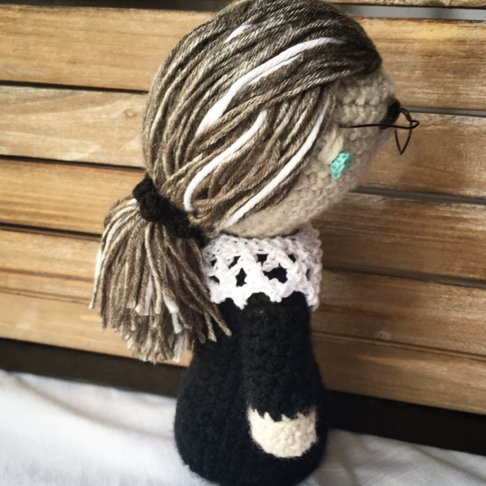 RBG Doll Crochet PATTERN ONLY - Ruth Bader Ginsburg - Etsy