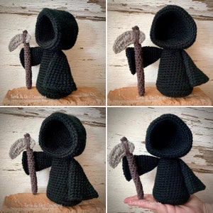 Little Grim Reaper (AKA Deathling) - Crochet PATTERN Only - Etsy