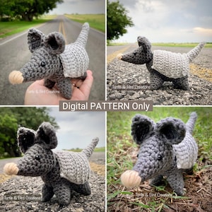 Little Armadillo - Crochet PATTERN Only - Etsy