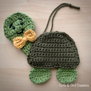 Turtle Gift Card Holder / Ornament - Crochet PATTERN Only - Etsy