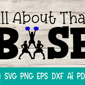 Cheer Base SVG | Etsy