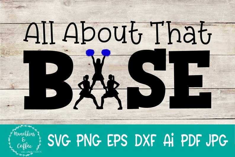Cheer Base SVG - Etsy