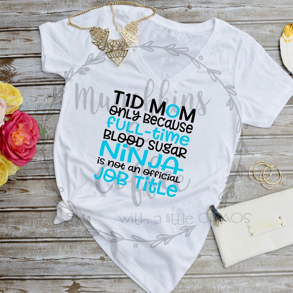 T1d Mom Svg - Etsy