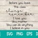 Before You Leave Class- Svg - Etsy