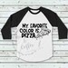 My Favorite Color is Pizza SVG - Etsy