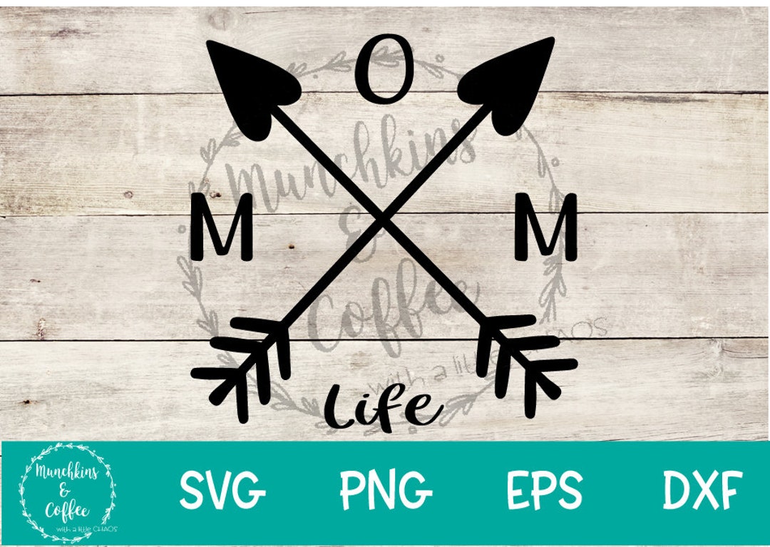 Mom Life Arrows SVG - Etsy