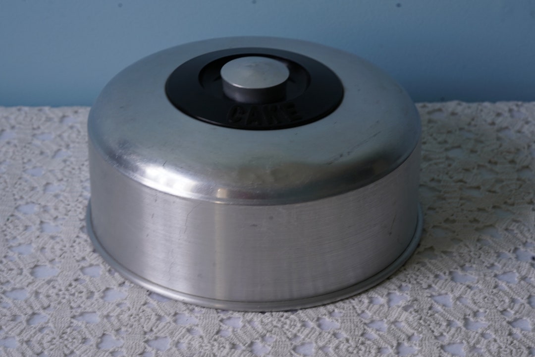 Aluminum Kromex Cake Cover Brushed - Etsy