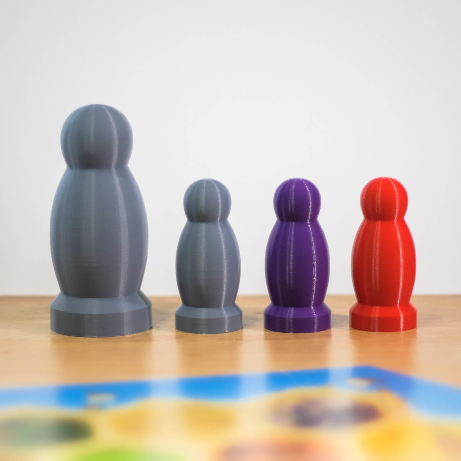 6 and 4 Board Game Piece Pawn Robber Multiple Colors - Etsy