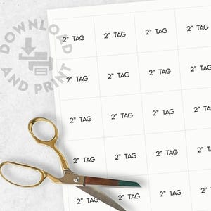 2" TAG - Year of the Snake - Digital Download/cookie Printable - Etsy