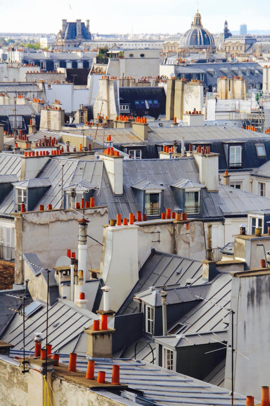 Parisian Rooftop View, Fine Art Paris Photography by Julia Willard ...