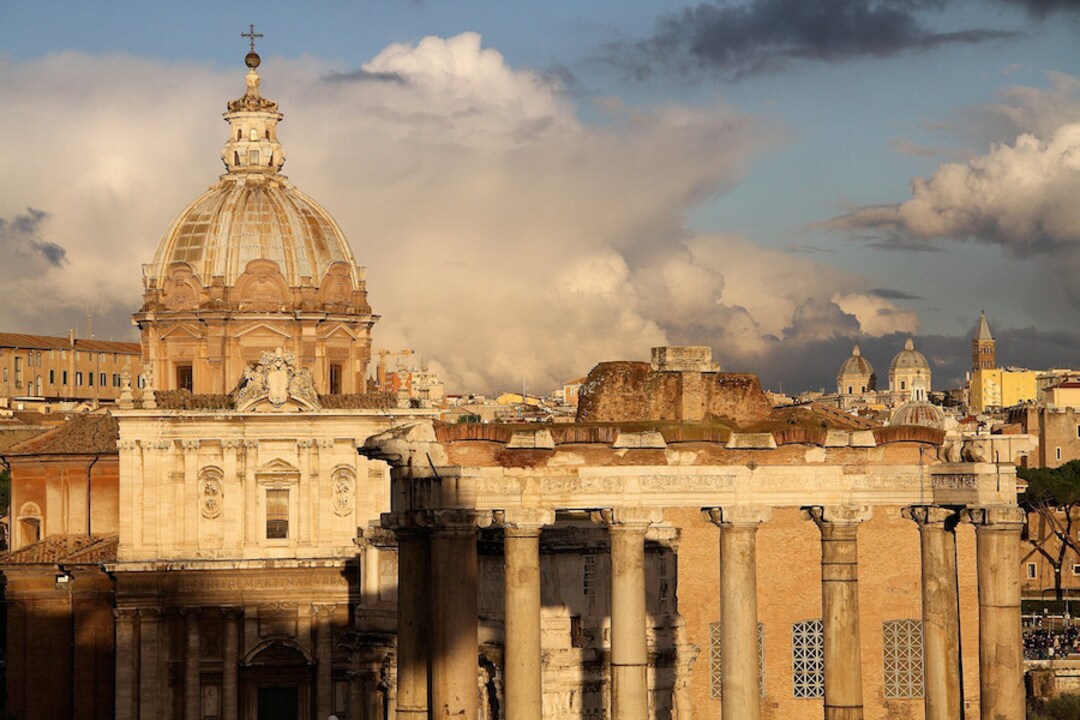 Rome, Italy Skyline, Falling off Bicycles, Fine Art Travel Photography ...