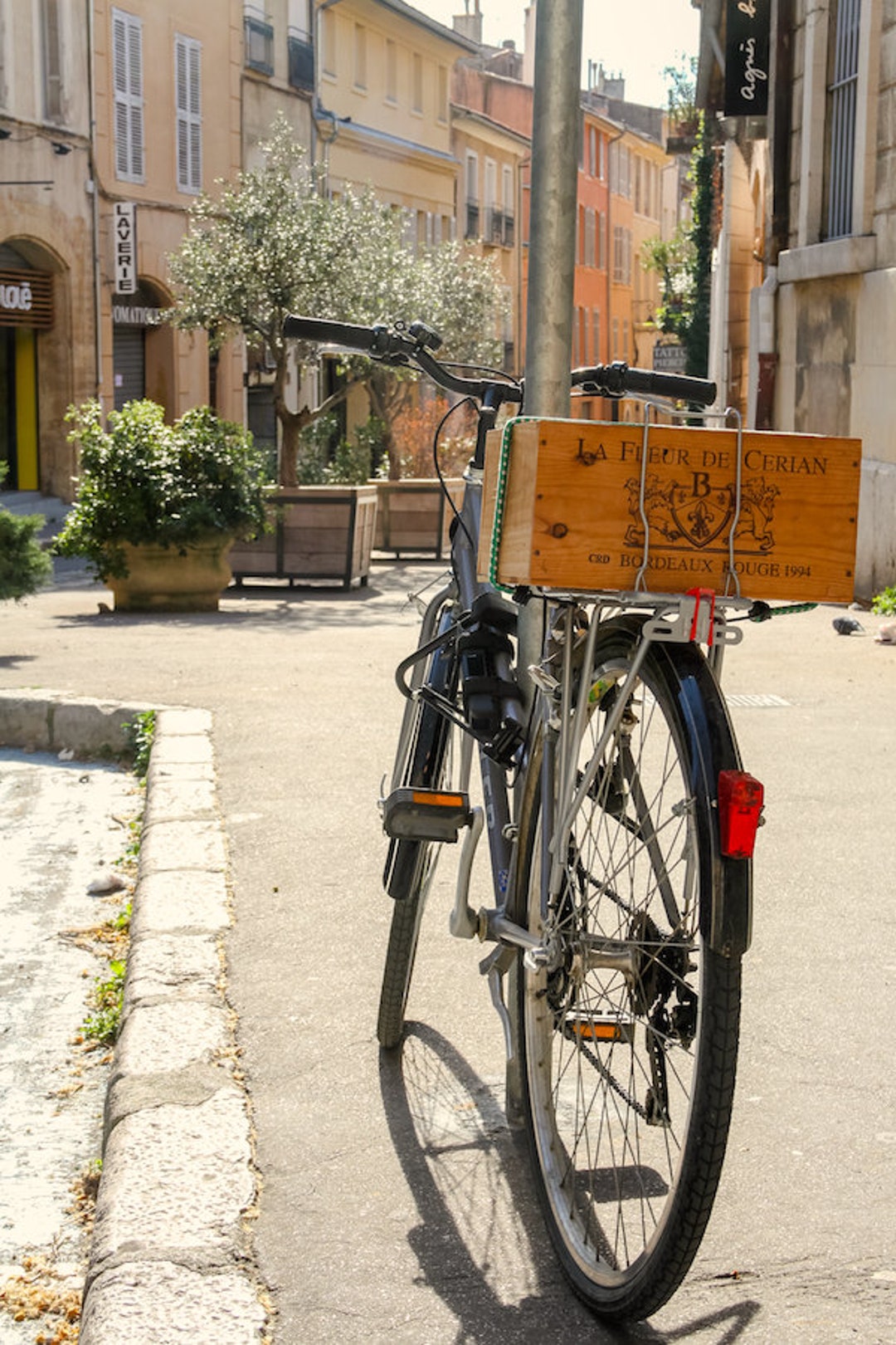 Wine Bicycle in Aix-en-provence, Fine Art Paris Photography, Bicycle ...