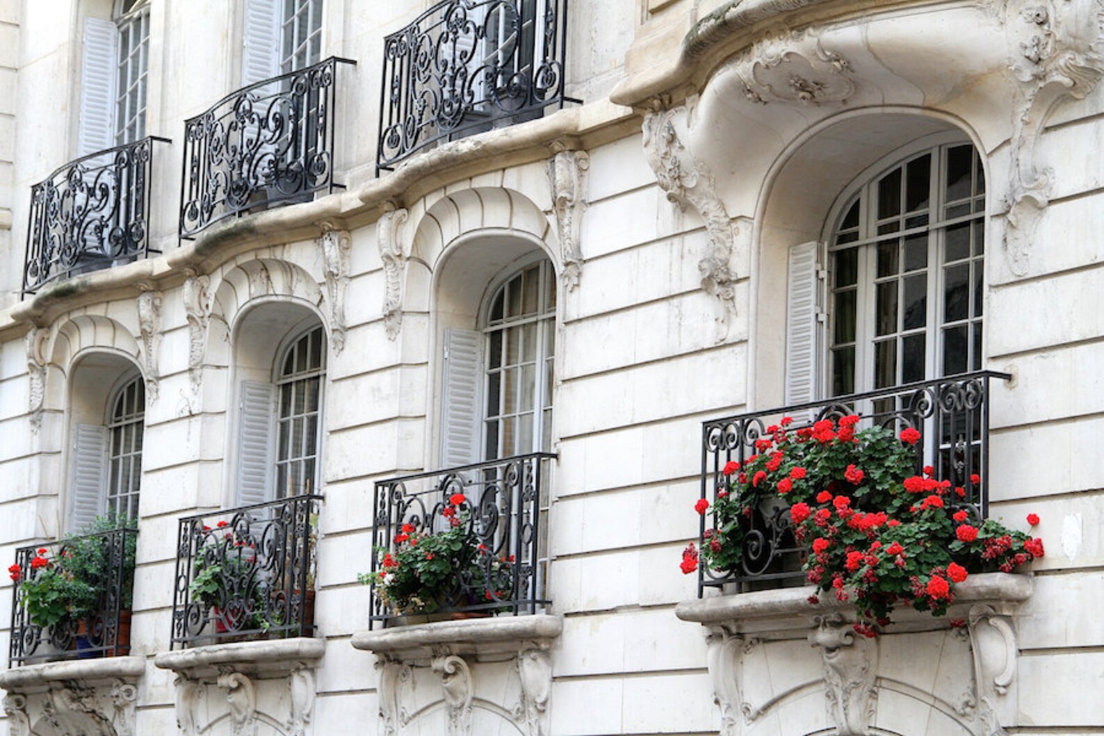 Parisian 16e Balconies, Fine Art Paris Photography, Travel Photo, Wall ...