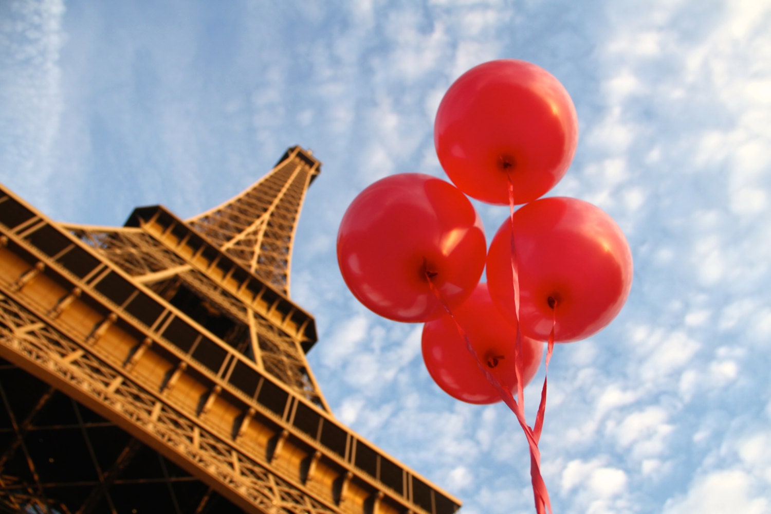 Photography With Red Balloons