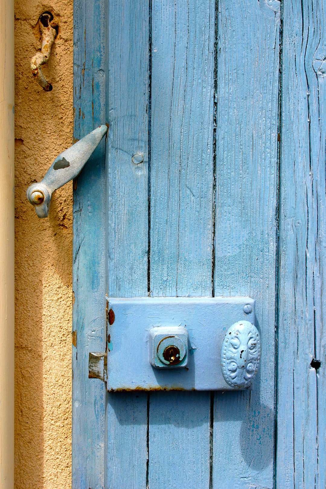 Provence Blue Door, Pastel Color Door, Fine Art Paris Photography ...