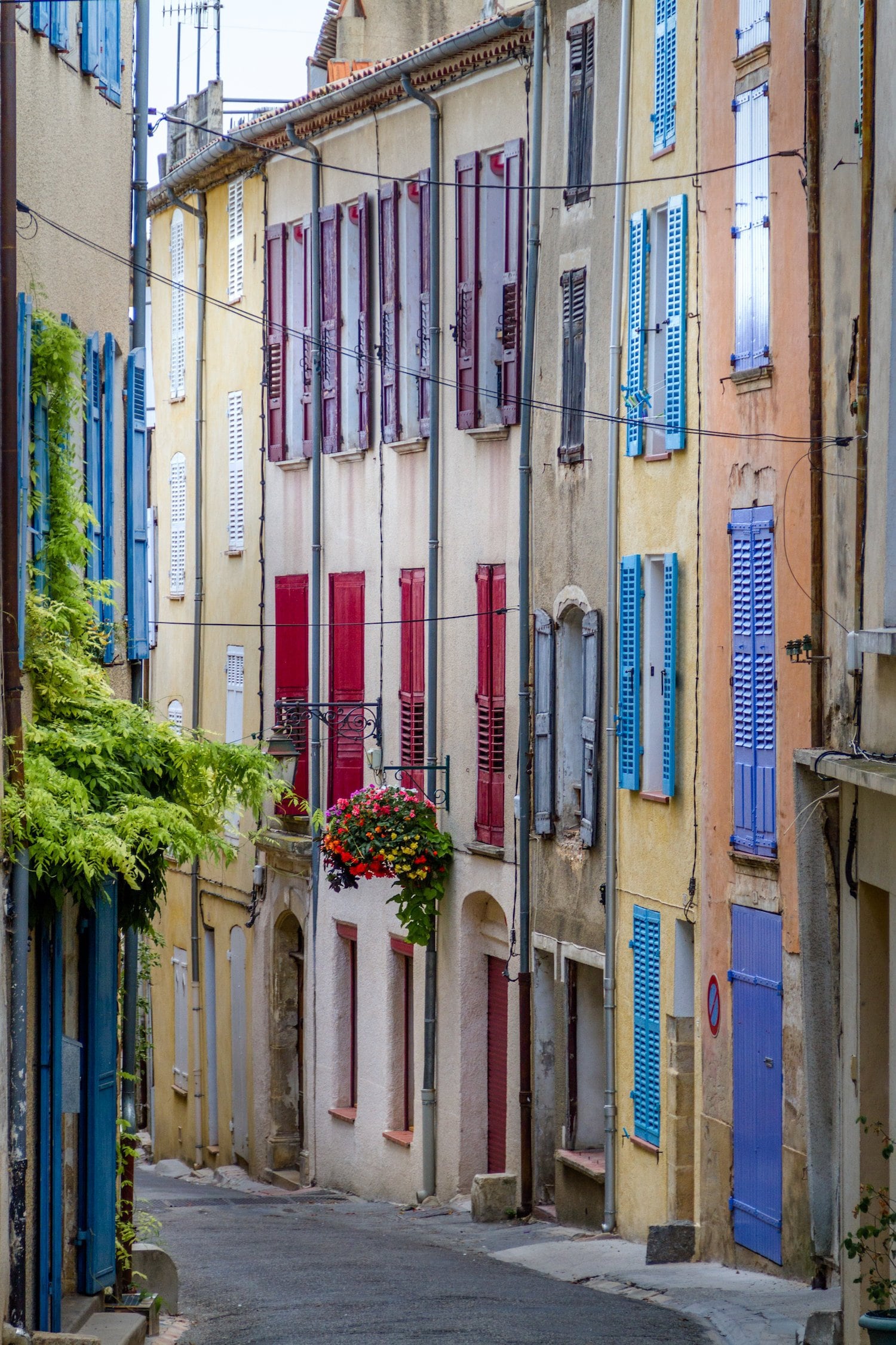 Provence Shuttered Windows Scene, South of France Colorful Photo, Fine ...
