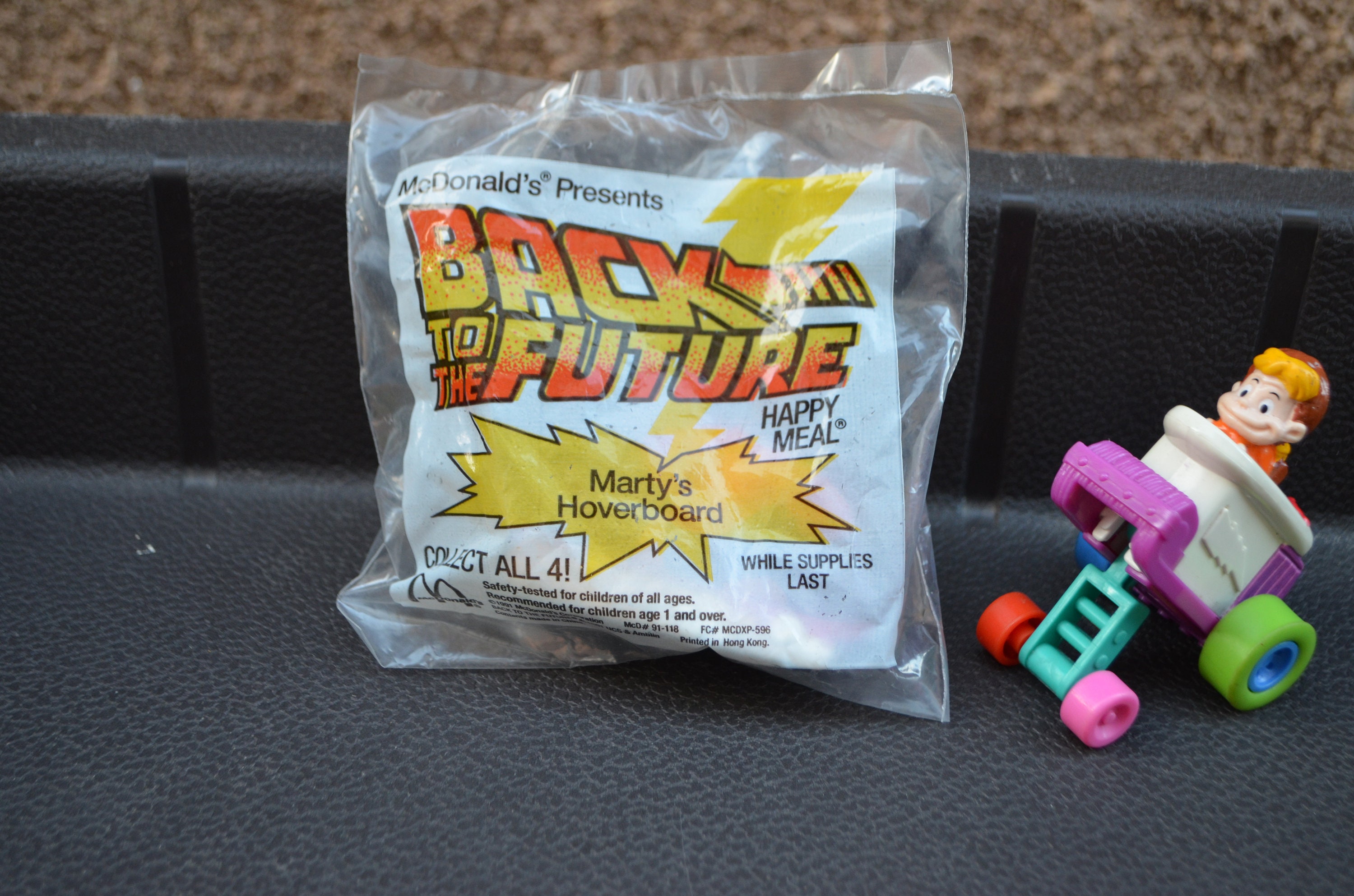 1991 Back to the Future Cartoon Mcdonald's Happy Meal Toys Lot of 3 ...