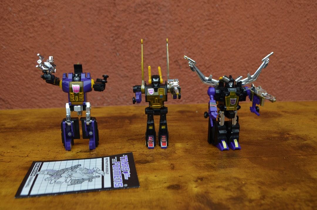 Vintage 1980's Transformers G1 Decepticon insecticons Action Figures - Etsy