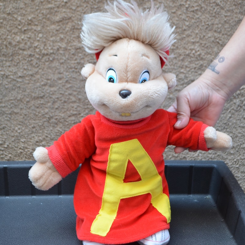 Alvin and the Chipmunks Plush Toy - Etsy