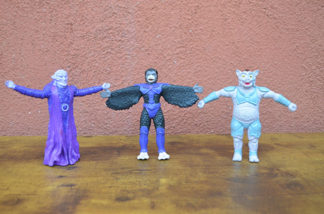 1995 Power Ranger the Movie Poseable/bendable Lot of 3 Action Figures ...