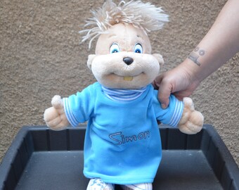 Vintage Toy Network Alvin & the Chipmunks Plush Simon Stuffed Animal ...