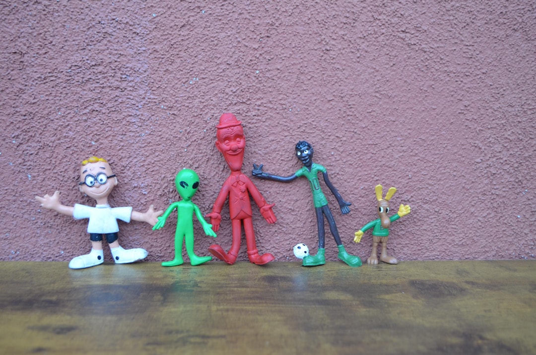 Vintage Bendable and Poseable Figures. - Etsy