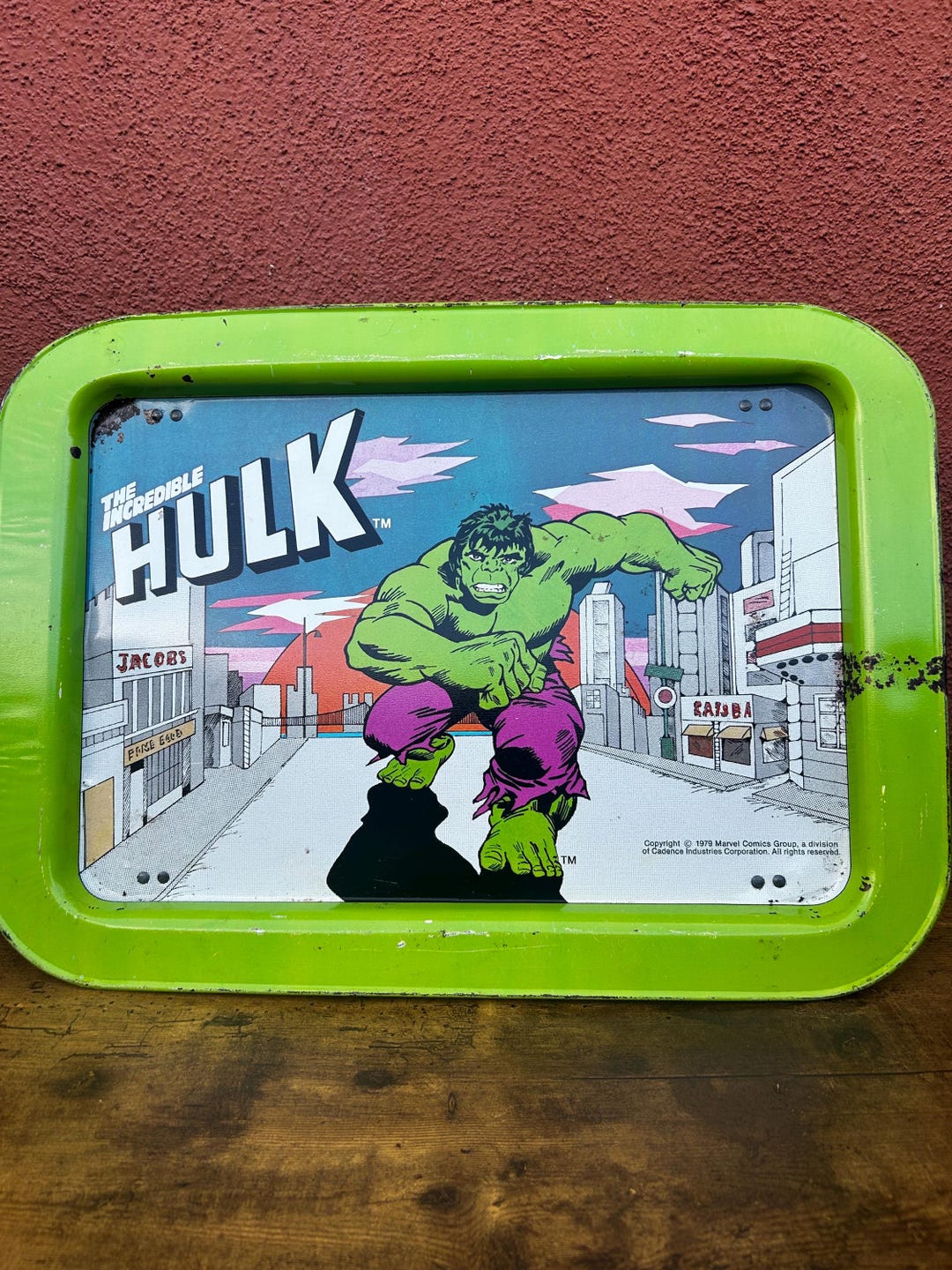 Vintage 1970s Hulk TV Tray: Marvel Comics Bed & Play Tray - Etsy