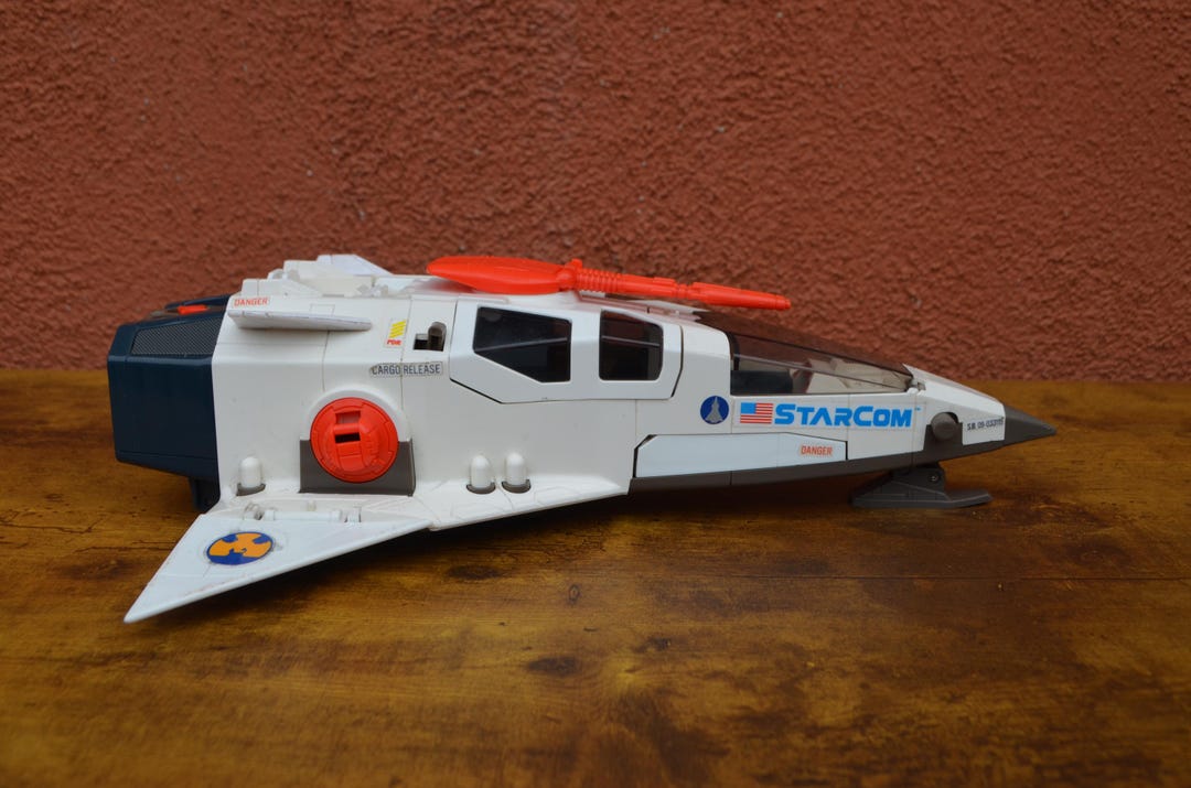 1986 Coleco STARCOM Starmax Bomber incomplete. - Etsy