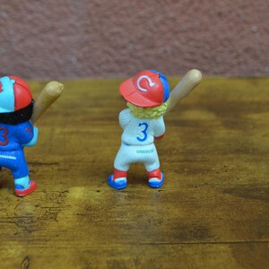 Vintage 1980's Cabbage Patch Baseball Miniature 2" PVC Figures. - Etsy