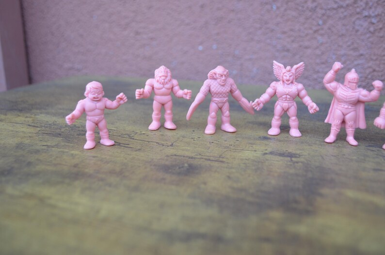 1980's Kinnikuman Mattel M.U.S.C.L.E. Muscle Men Action Figures Lot of ...