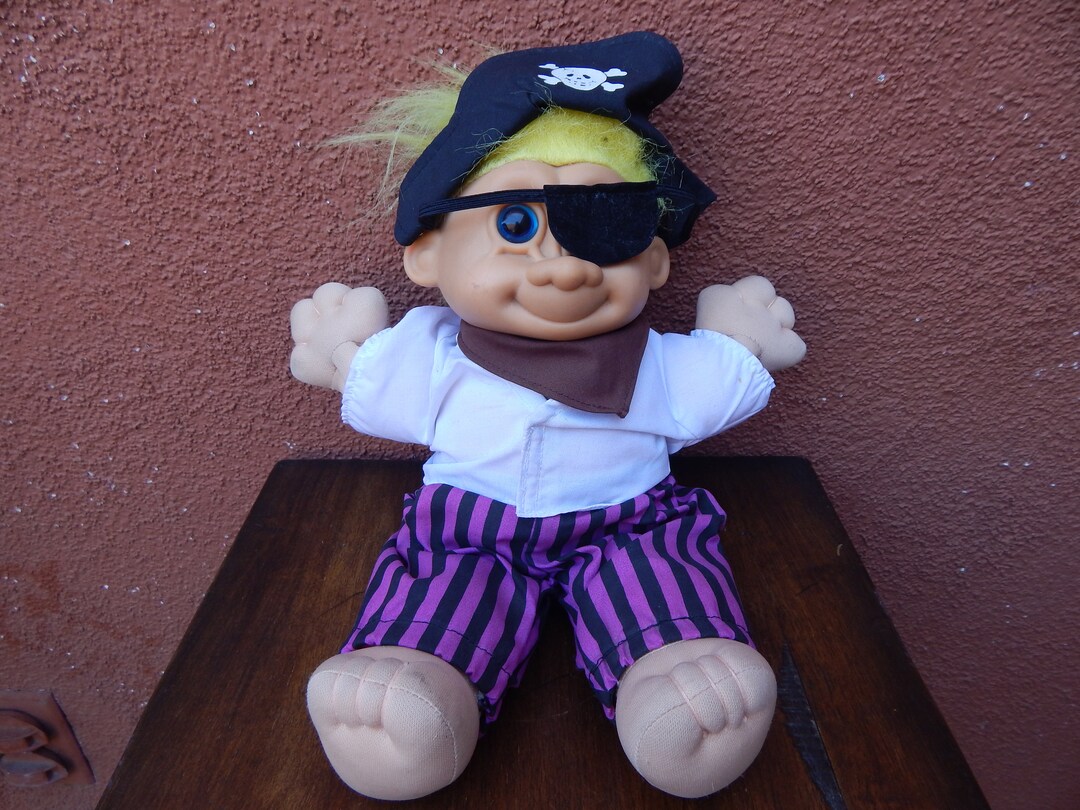 Pirate Troll Vintage Collectors Item Cute Doll Good Condition - Etsy ...