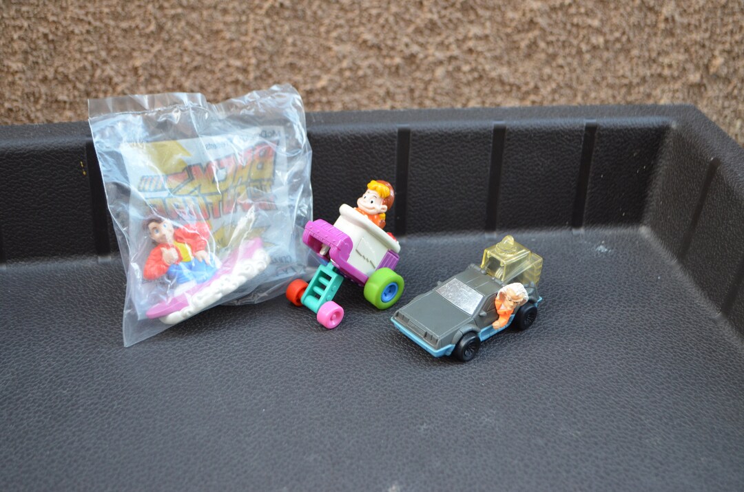 1991 Back to the Future Cartoon Mcdonald's Happy Meal Toys Lot of 3 ...