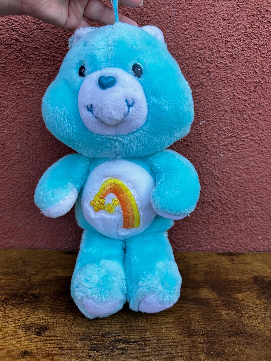 Vintage Kenner 1983 Care Bears "wish" Bear 12" Plush. Blue Bear ...
