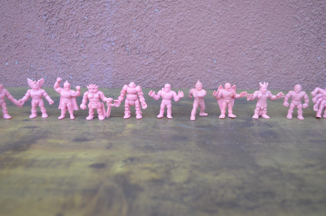 1980's Kinnikuman Mattel M.U.S.C.L.E. Muscle Men Action Figures Lot of ...