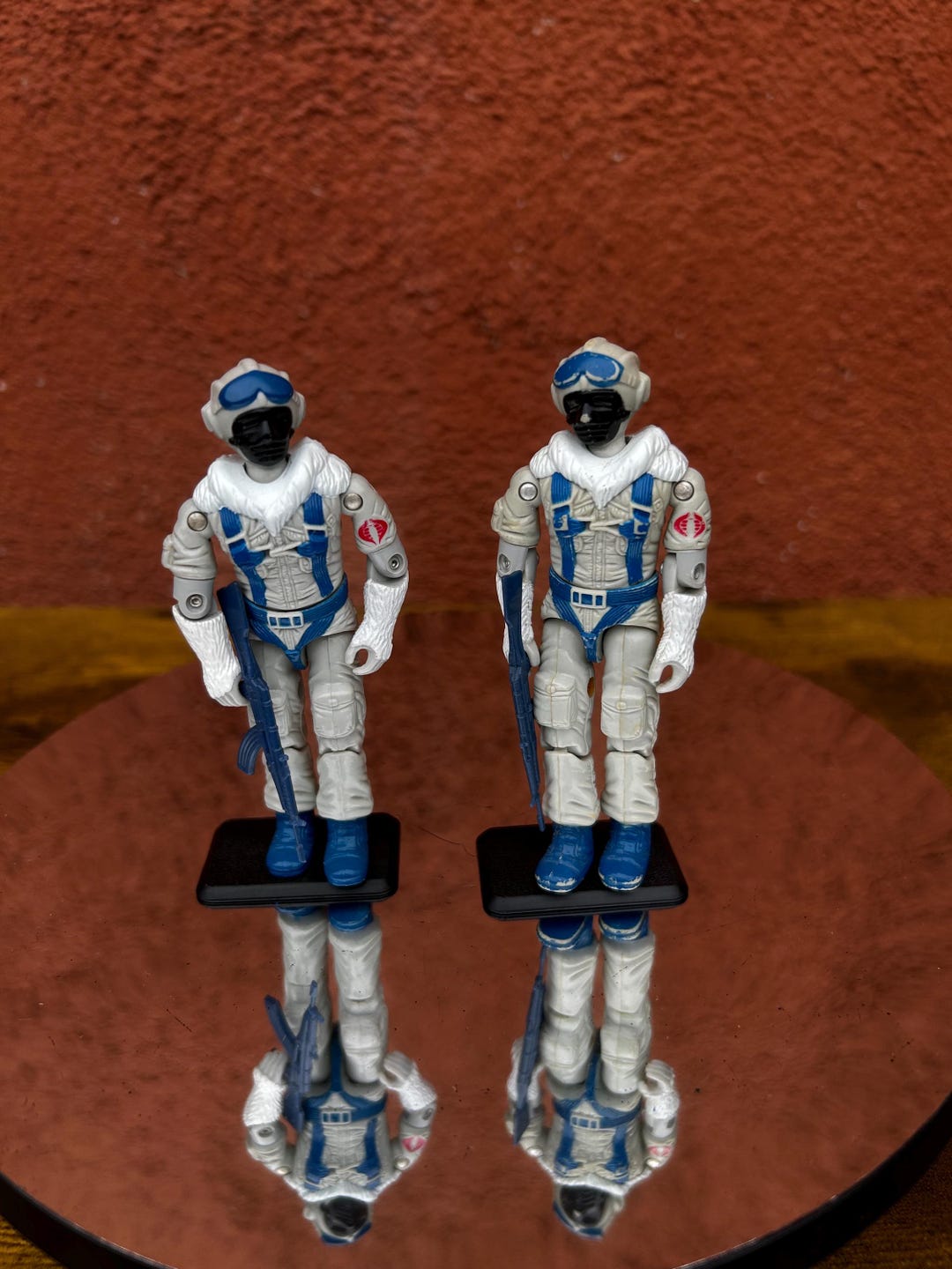 1980's Vintage G.I. JOE Cobra "snow Serpent" Action Figure Lot of 2 ...