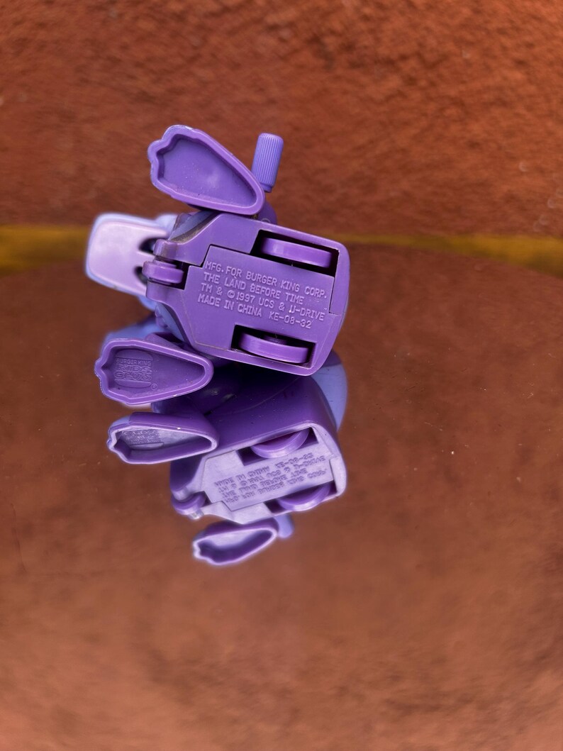 Vintage 1990's Burger King Land Before Time "chomper" Kids Meal Toy - Etsy