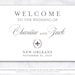 Event Welcome Sign Reception Welcome Sign Printable Custom - Etsy