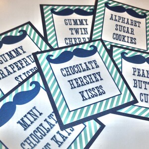 Candy Jar Tags Food Labels food Signs Candy Buffet | Etsy