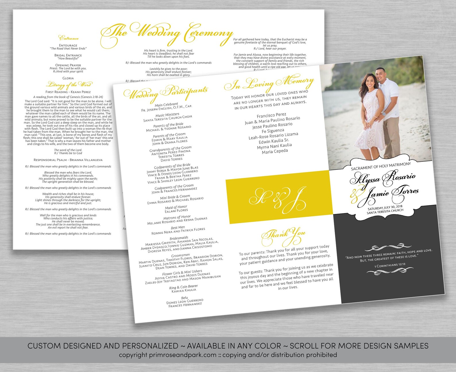 Wedding Ceremony Program Pamphlet Wedding Ceremony Program Etsy Wedding Ceremony Program Pamphlet Wedding Ceremony Program Etsy