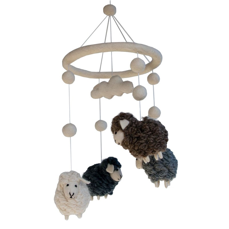 Sheep Mobile - Etsy