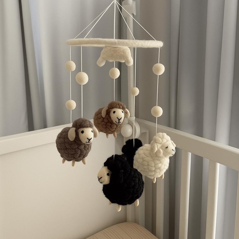 Sheep Mobile - Etsy