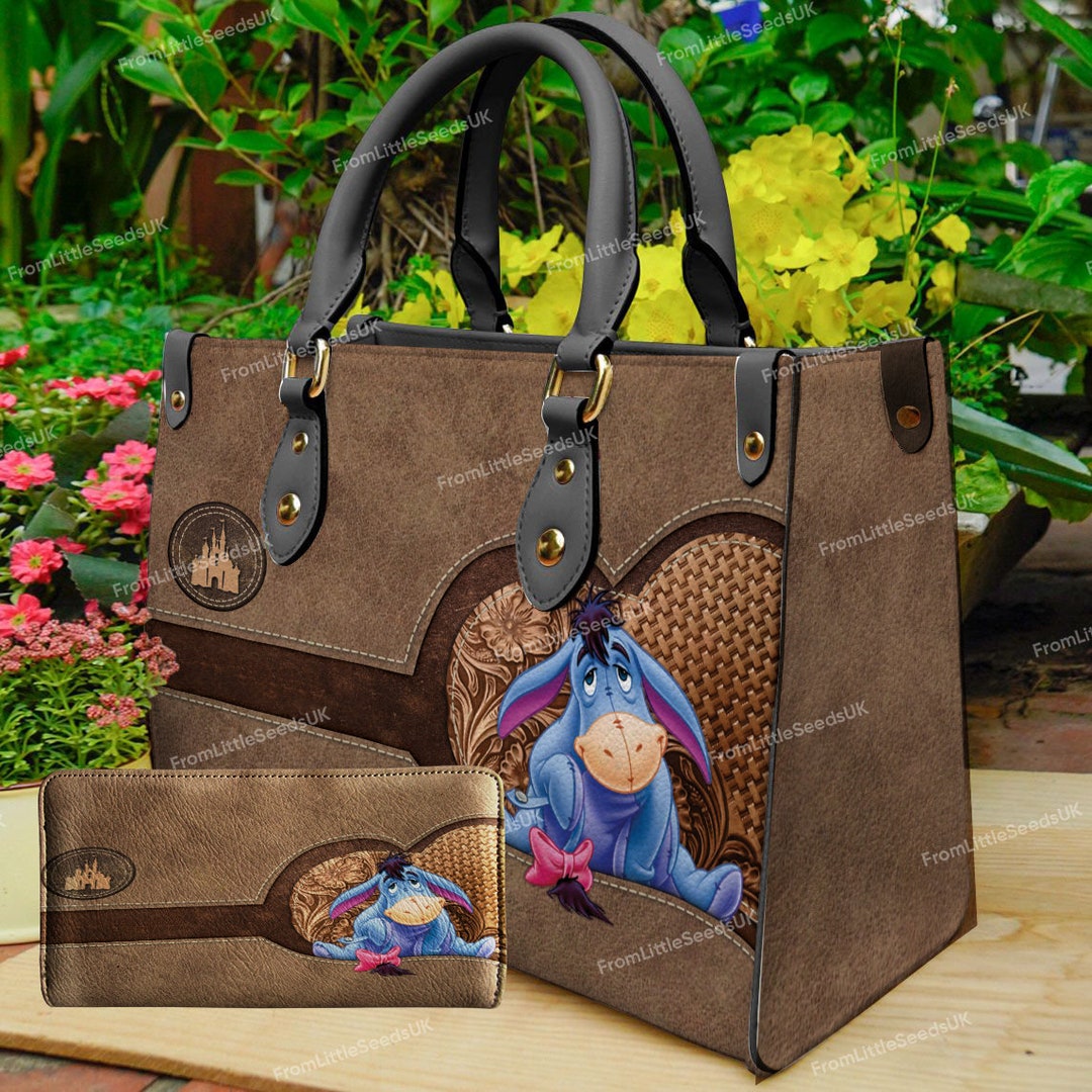 Winnie the Pooh Eeyore Leather Bag,winnie the Pooh Women Bags & Wallet ...